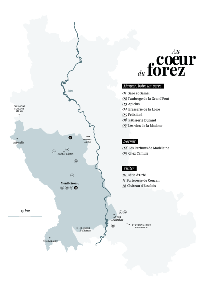 Rencontres - A la découverte du Forez - Fraise & Basilic