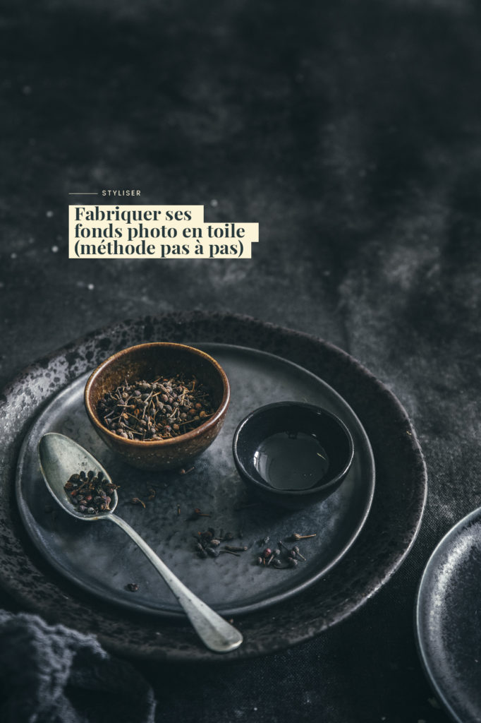 Fabriquer ses fonds photo en toile (méthode pas à pas) - Fraise & Basilic